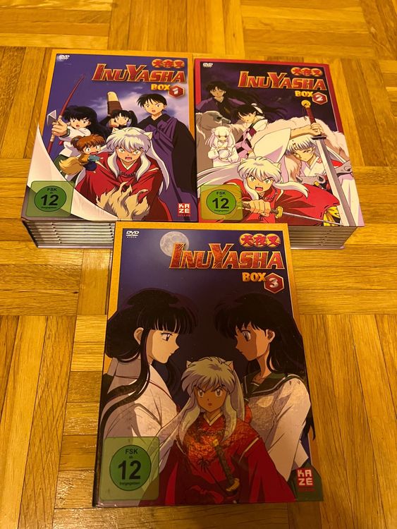 Inuyasha Box 1, 2 & 3 (DVD) (Gebraucht) in für CHF 50 – mit Lieferung ...