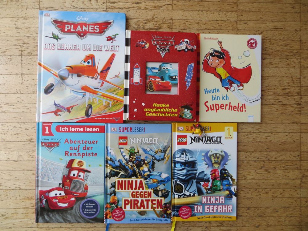 Kinderbücher Cars, Ninjago, Planes etc. (Gebraucht) in Brugg AG für CHF ...