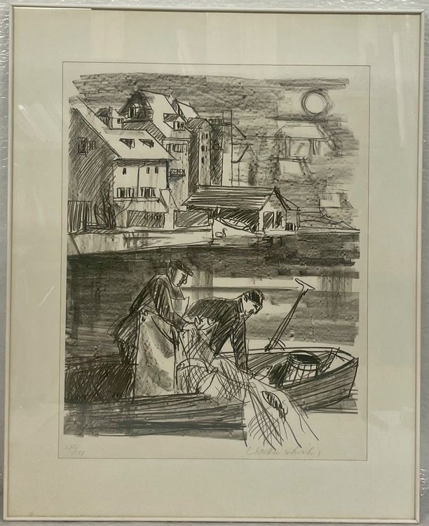 Walter Friedrich Haettenschweiler(1933-2014) Litho. Handsig. (Gebraucht ...