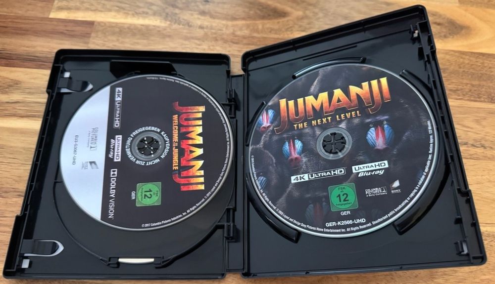 UHD 3 Jumanji Filme in einer Box (Gebraucht) in Weinfelden für CHF 15 ...