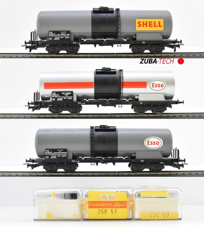 Liliput 3x Kesselwagen SBB H0 GS mit OVP | Kaufen auf Ricardo