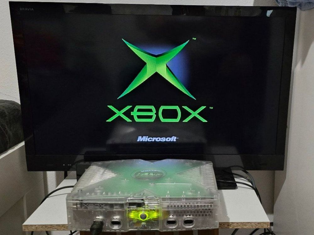 XBOX Crystal Edition Limited + original Crystal Controller (Gebraucht ...