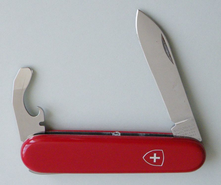 Victorinox 2 Klingen !!! Taschenmesser Sackmesser Militär CH (Gebraucht) in Zürich für CHF 9 ...