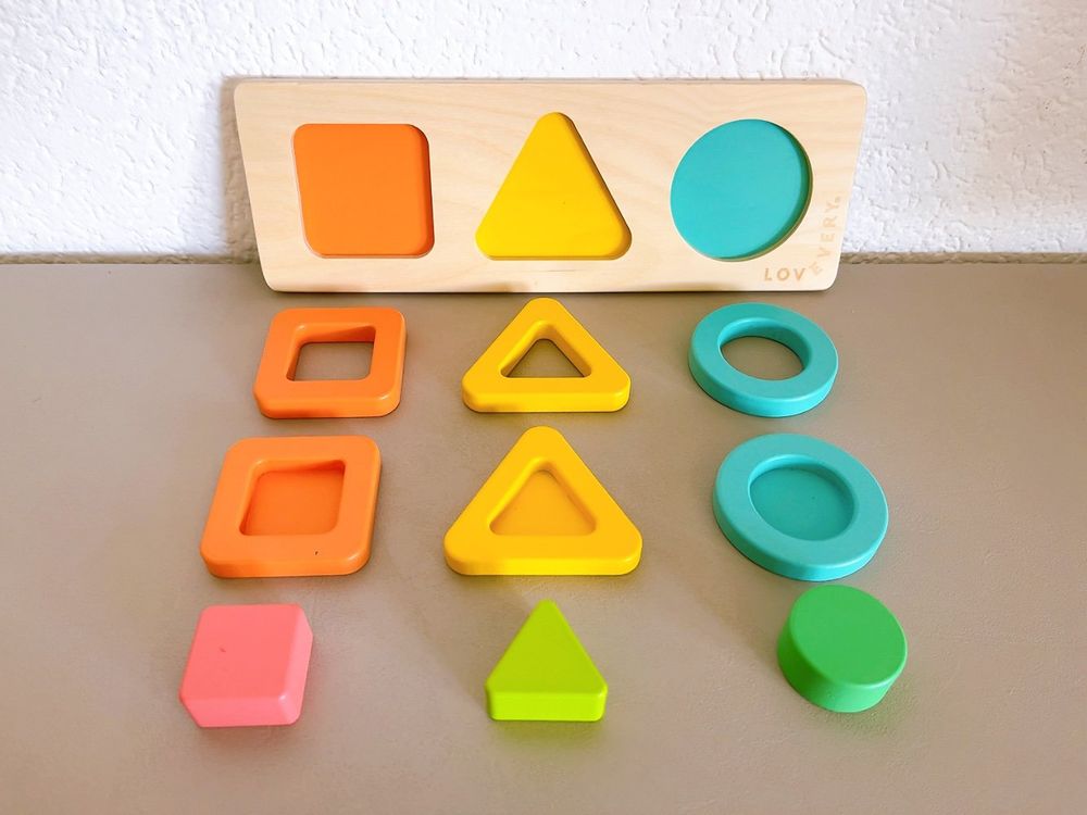 Gioco puzzle da impilare forme colori Lovevery di qualità | Comprare su ...