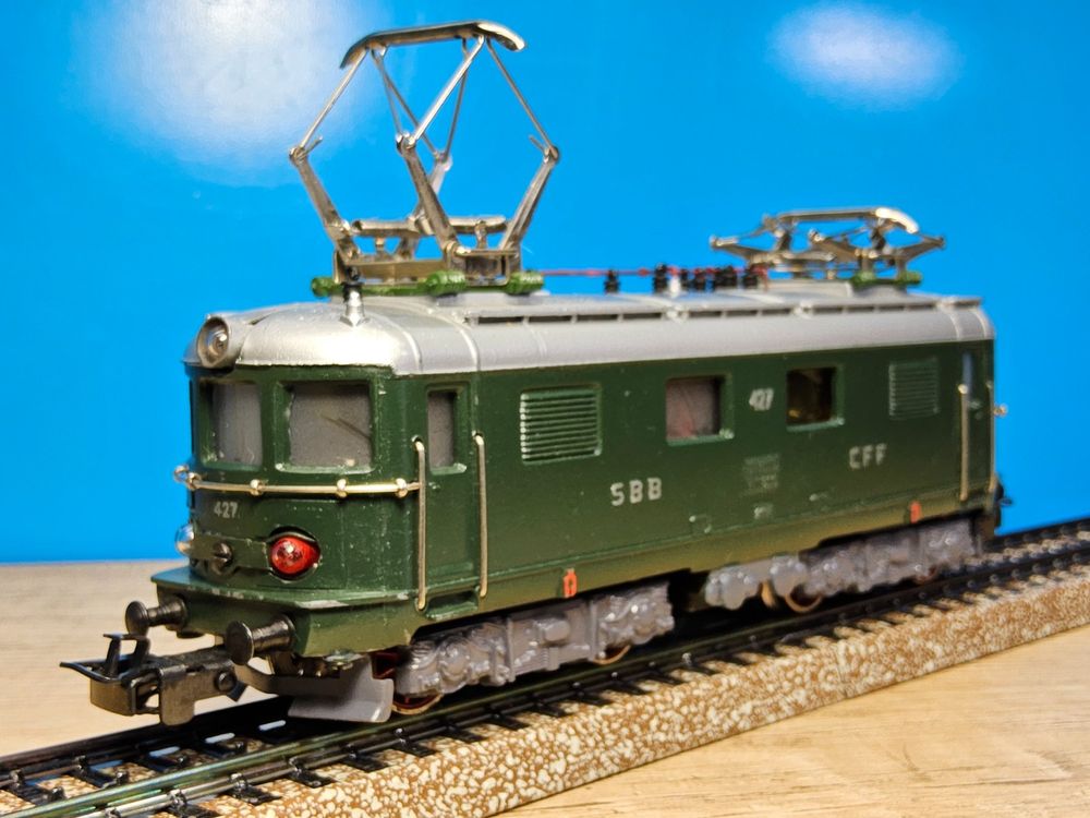 Märklin 3014 01 _ SBB Re 4/4 Lokomotive 427 RET 800 _ 1954 - (Gebraucht ...