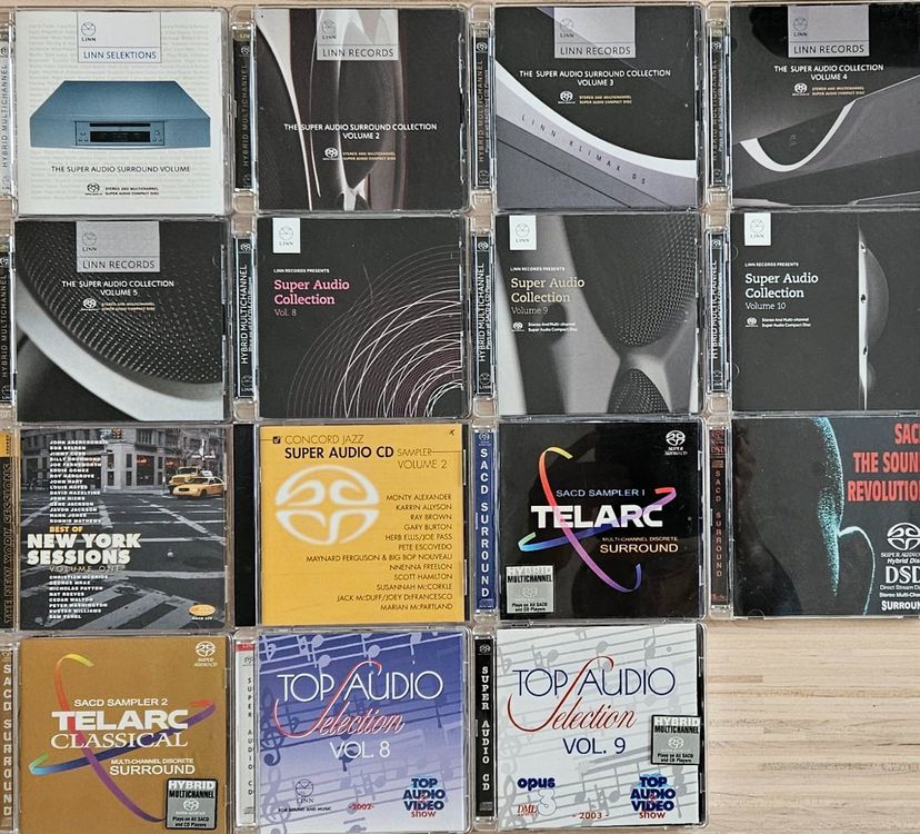 SACD Sammlung für Kenner! Über 100 Titel von Top Labels. (Gebraucht) in Baar für CHF 1099 – mit ...