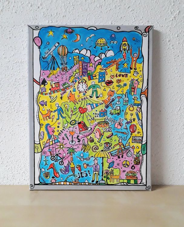 Gemälde Pop Art Leben/Dinge Künstler: Manuela Reitz (Neu und originalverpackt) in Balve für CHF ...