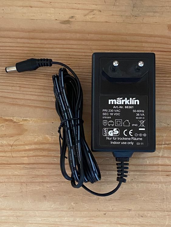 Starkes Märklin 66361 Netzteil 36VA | Kaufen auf Ricardo