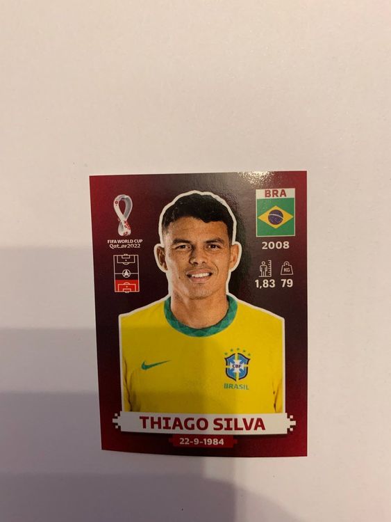 Panini WM 2022 Thiago Silva BRA 9 | Kaufen auf Ricardo