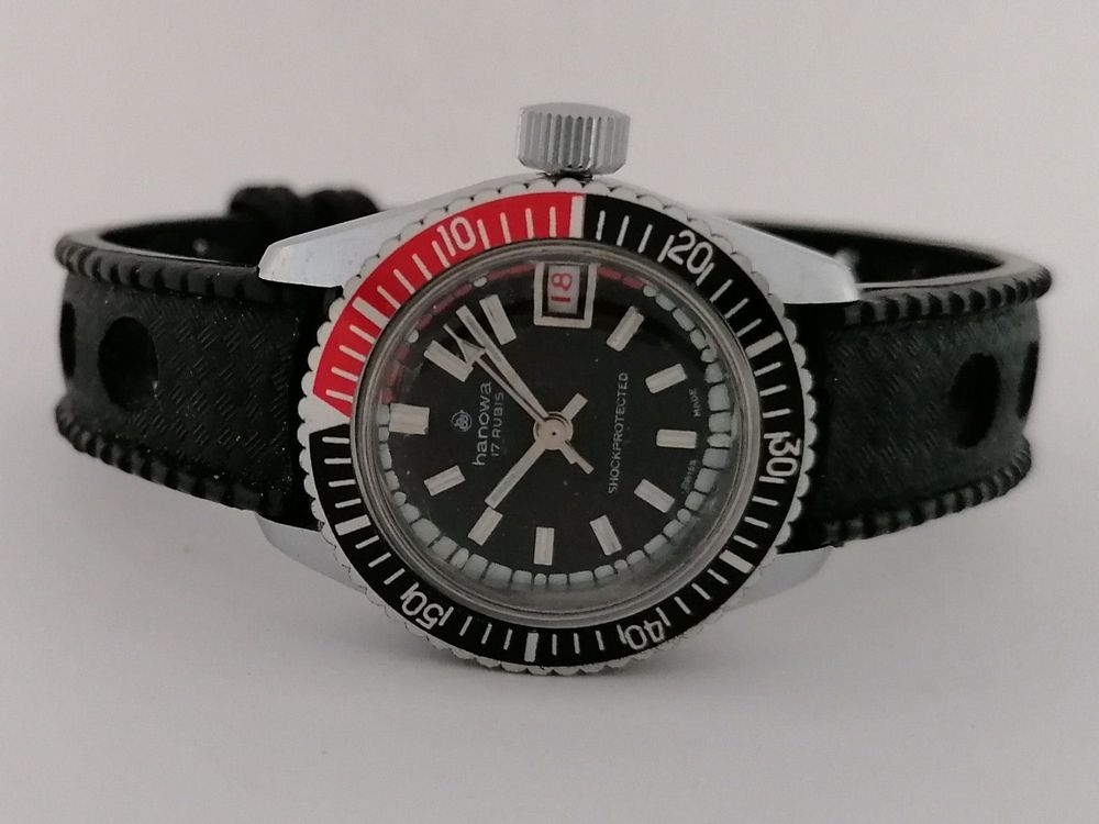 hanowa Pepsi Diver Handaufzug - Damen (Gebraucht) in Basel für CHF 23 ...