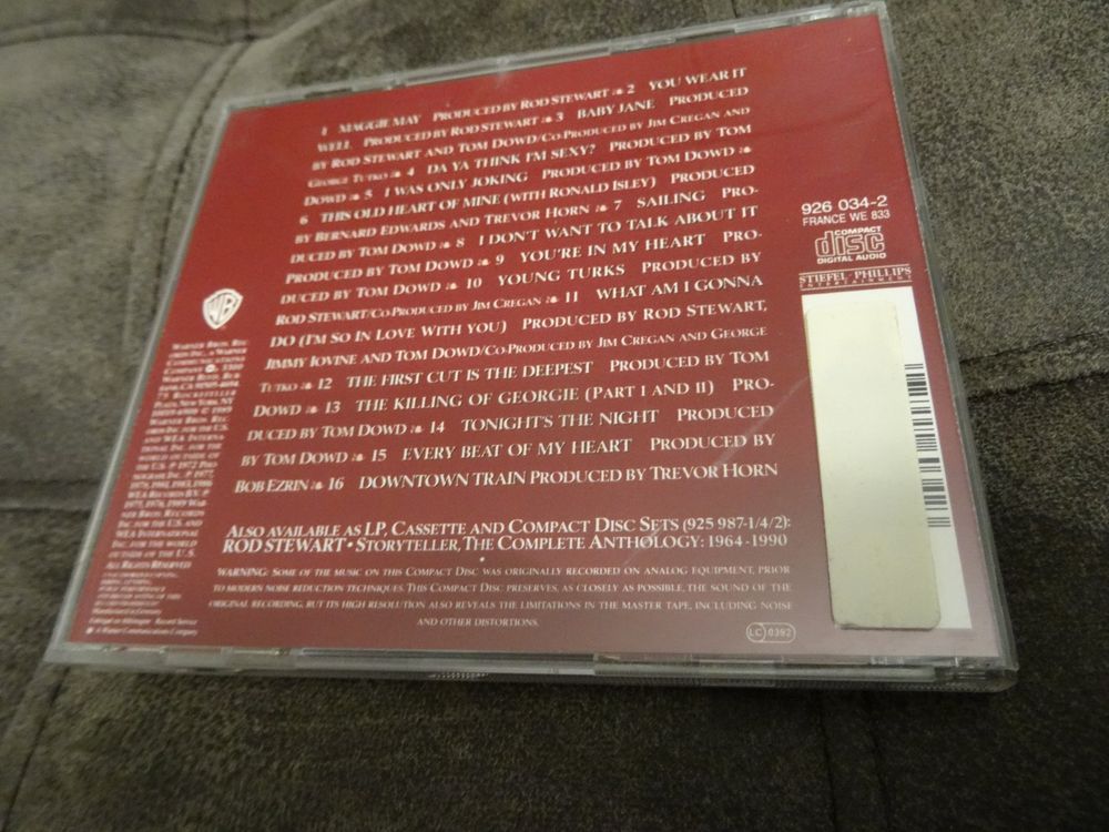 Rod Stewart - The best of CD (Gebraucht) in Olten für CHF 3 – mit Lieferung auf Ricardo kaufen