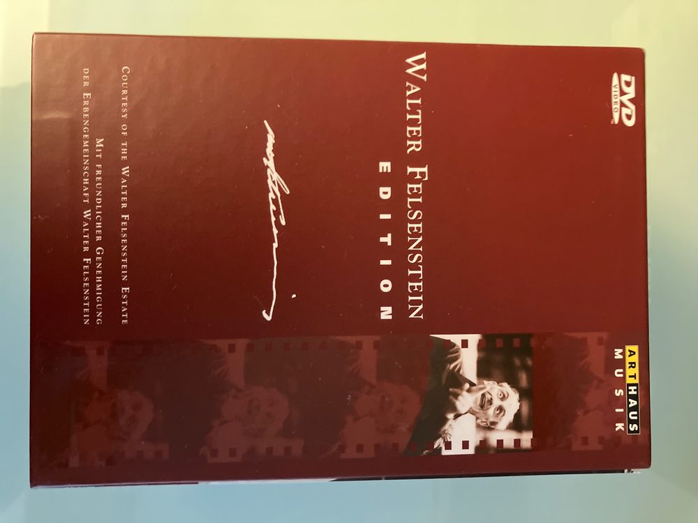 Walter Felsenstein Edition - 8 Opern - 19 DVDs (Gebraucht) in für CHF ...