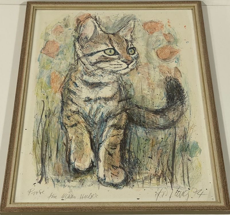 Fritz HUG (1921-1989) Lithographie Handsigniert (Gebraucht) in für CHF ...