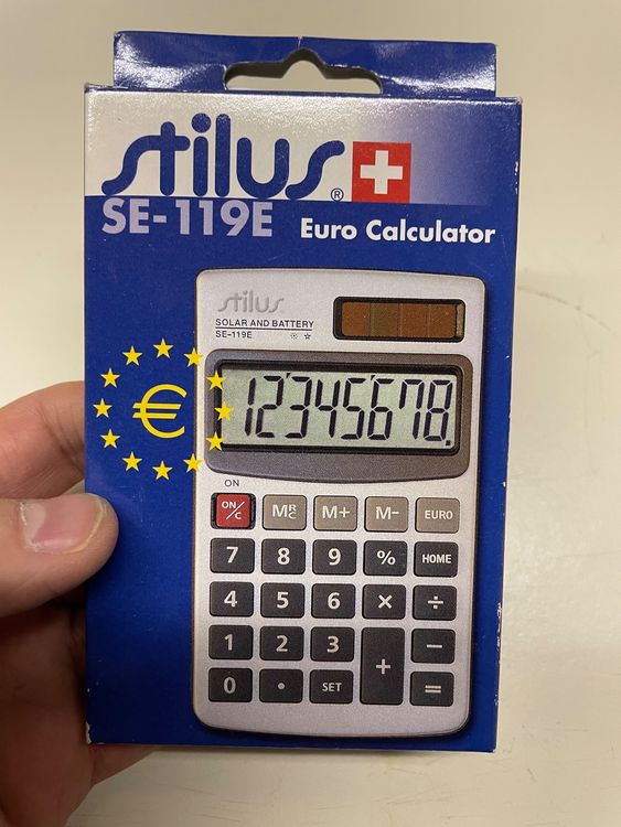 Euro Calculator!! neu (Neu (gemäss Beschreibung)) in Winterthur für CHF ...