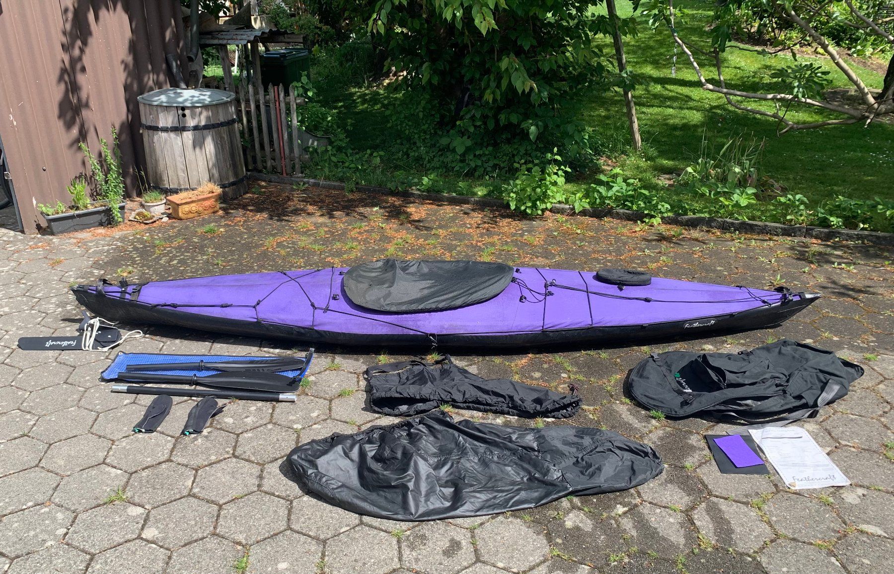 Kajak, feathercraft K-Light Classic, Faltkajak, Reisekajak (Gebraucht ...