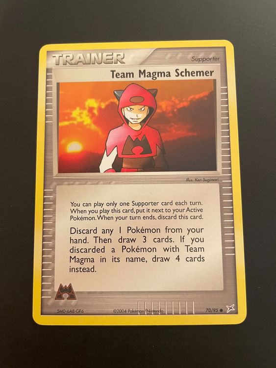 Team Magma Schemer 70/95 Ex Team Magma vs Team Aqua | Kaufen auf Ricardo