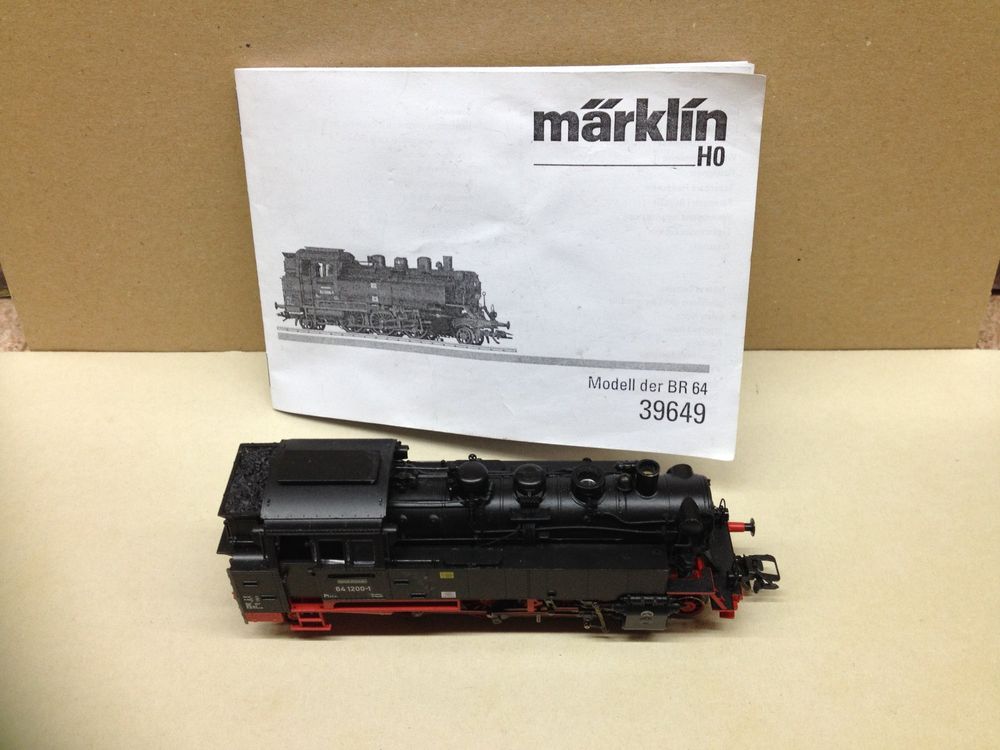 Märklin 39649 BR 64 der DR schwarz, H0 WS Digital Sound (Gebraucht) in ...