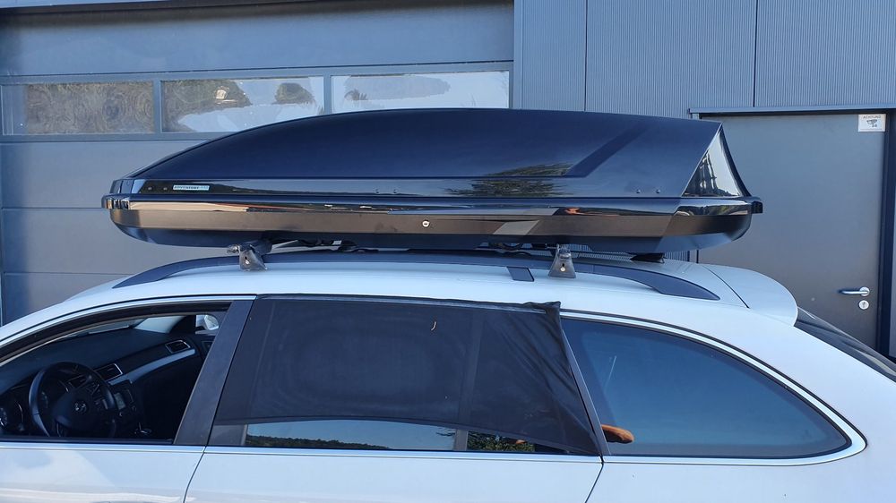 NEU 630 Liter Dachbox Skibox Adventure schwarz glänzend | Kaufen auf ...