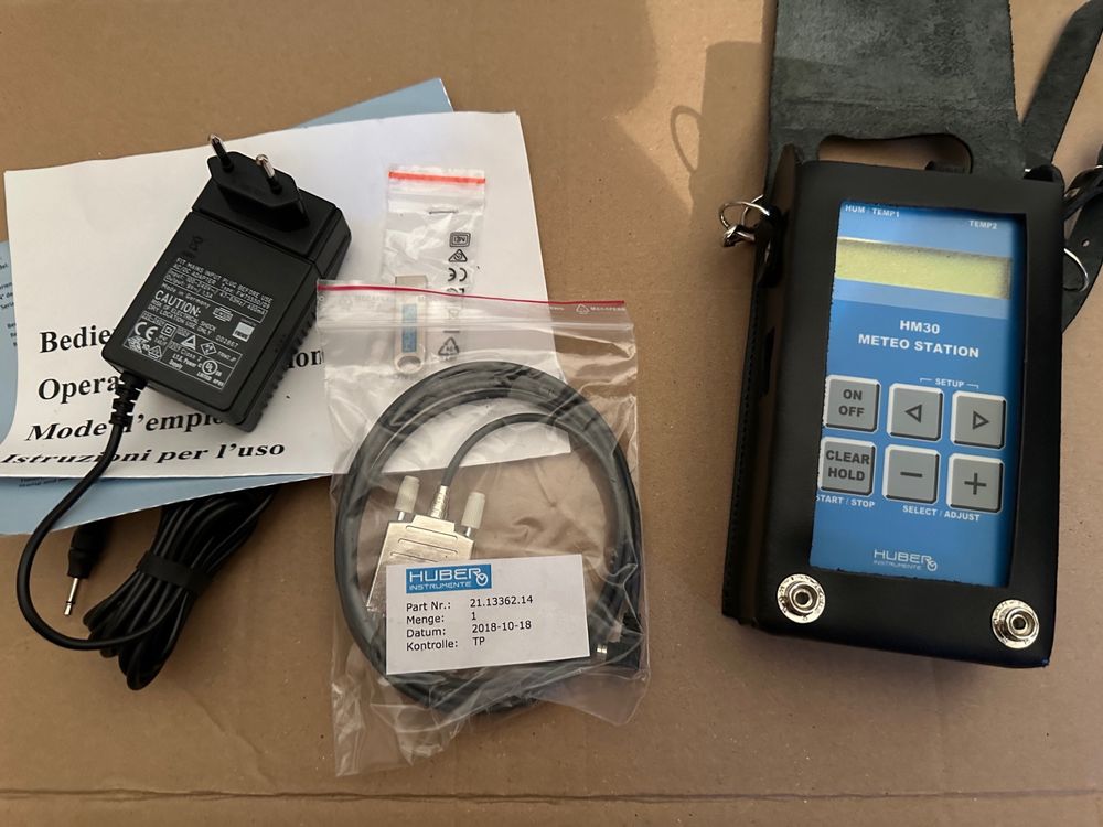 Huber HM30 Wetterstation mit Zubehör (Gebraucht) in Zürich für CHF 140 ...