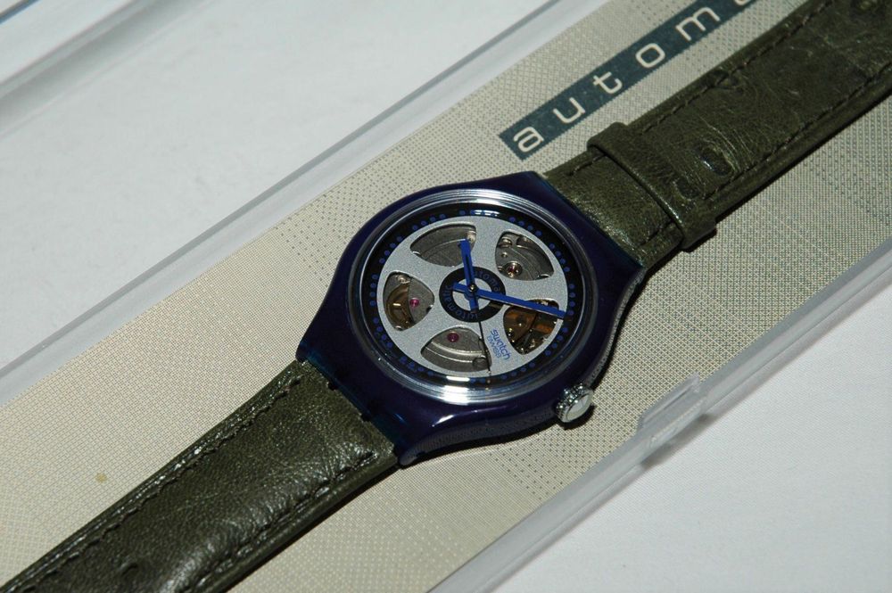 Swatch Automatic Baeru SAN102 NEW (Neu und originalverpackt) in Trélex für CHF 43 – mit ...