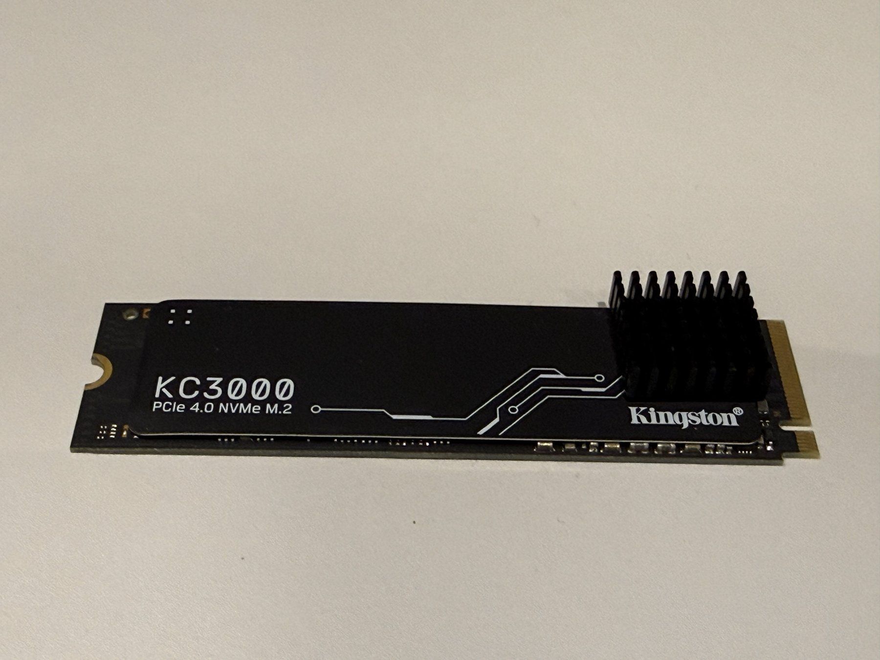Kingston KC3000 NVMe M.2 SSD 512GB – PCIe 4.0 – SMART gut (Gebraucht ...