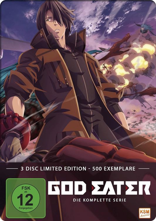God Eater (2015-2016) Komplette Serie, Futurepak, 3 DVDs (Neu und ...