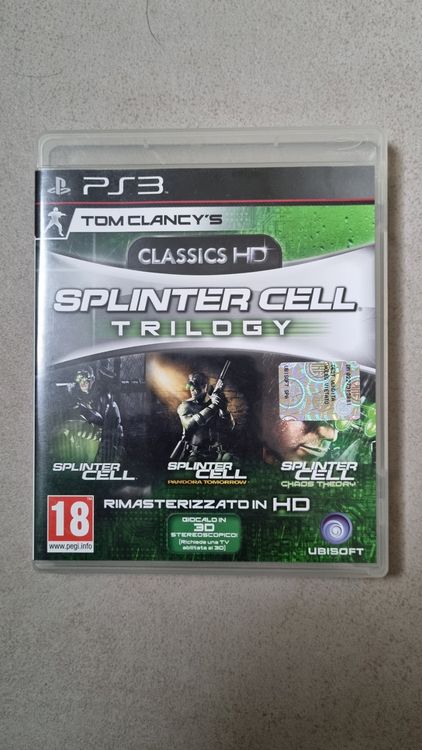 Splinter Cell Trilogy (PS3) (Gebraucht) in Montagnola für CHF 11 – mit Lieferung auf Ricardo kaufen