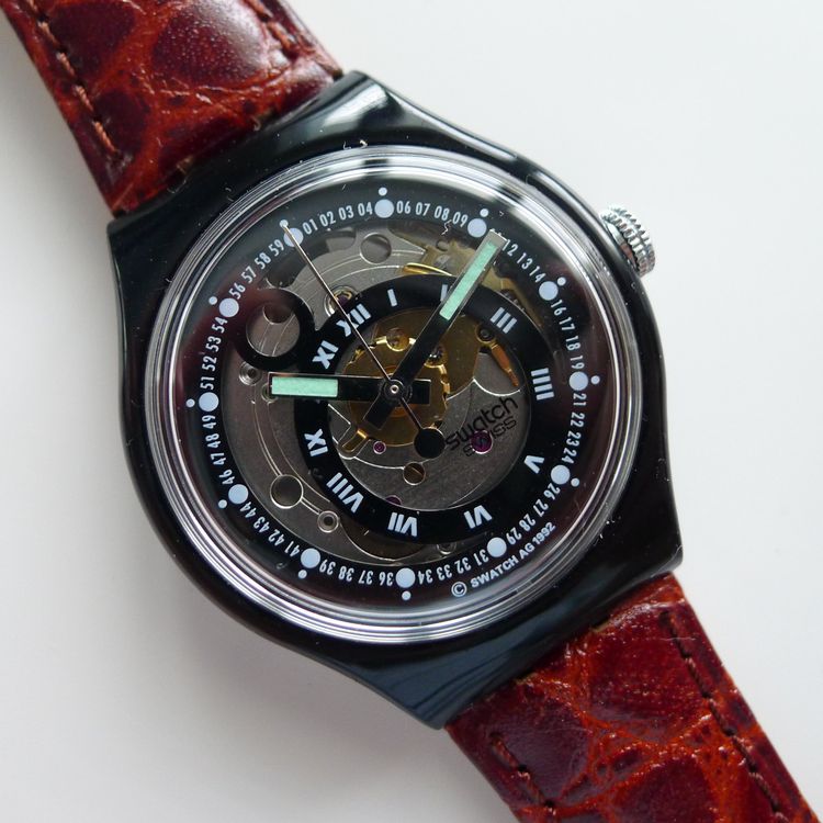 Swatch Automatic BLACK CIRCLES | Kaufen auf Ricardo