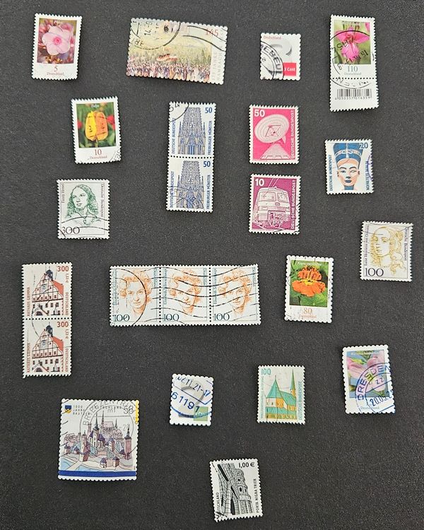 Briefmarken Deutschland Lot gestempelt, Francobolli Germania (D'occasion) à Derendingen pour CHF ...