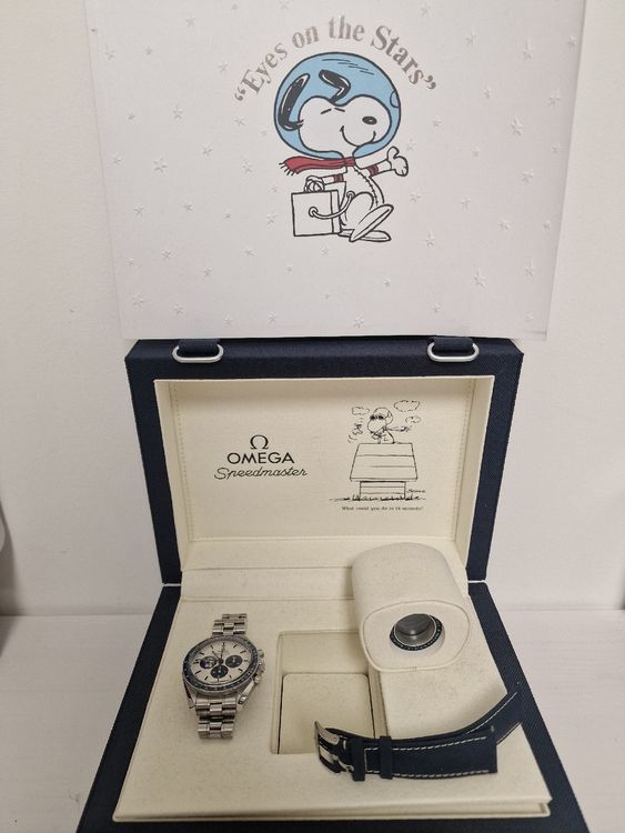 Omega Speedmaster Snoopy Silver Award Anniversary | Kaufen auf Ricardo