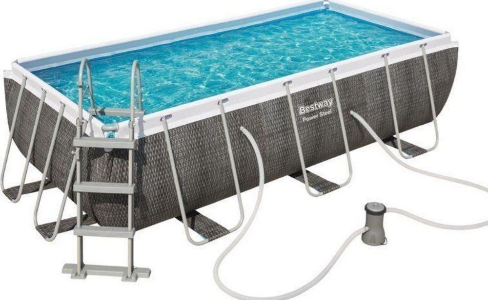 BESTWAY Rattan Frame Pool NEU!!! (Neu und originalverpackt) in ...