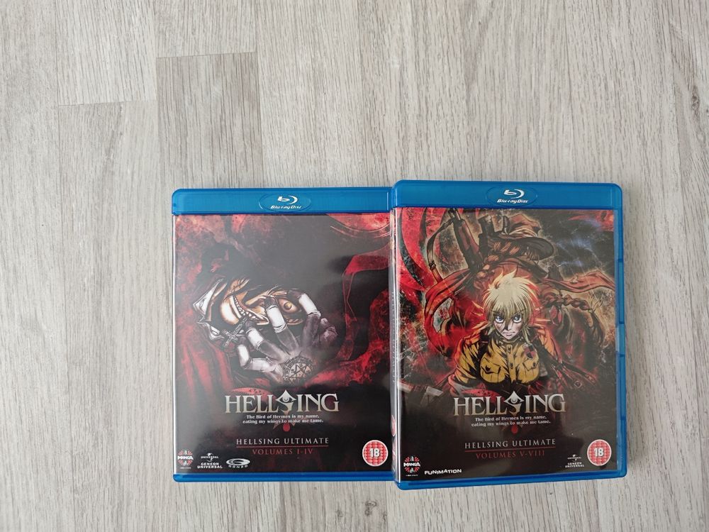 Hellsing Ultimate Blu-ray, Volumes 1-10, Collection Complète (D'occasion) à Courrendlin pour CHF ...