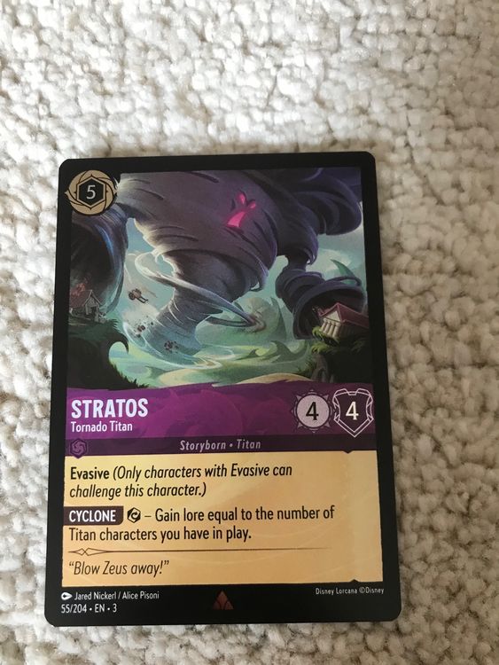 Disney Lorcana stratos Foil (Neu (gemäss Beschreibung)) in Olten für ...