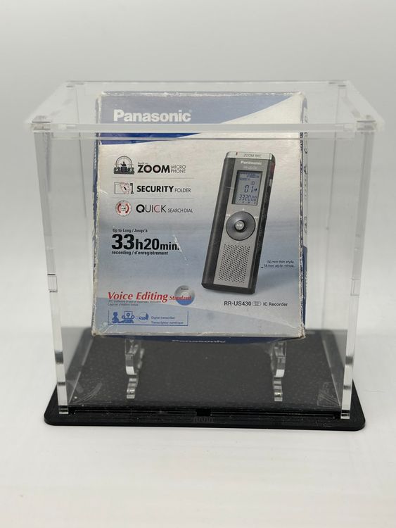 Panasonic 2 Voice Recorder Dictaphone Diktaphon Digital (Gebraucht) in ...