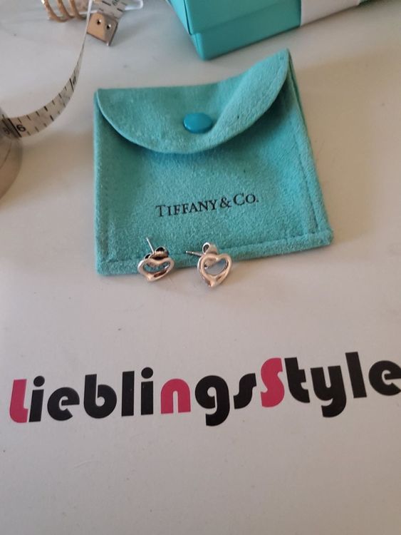 Tiffany &Co, Ohrringe Herz 925 Silber Neupreis 480.- (Gebraucht) in ...