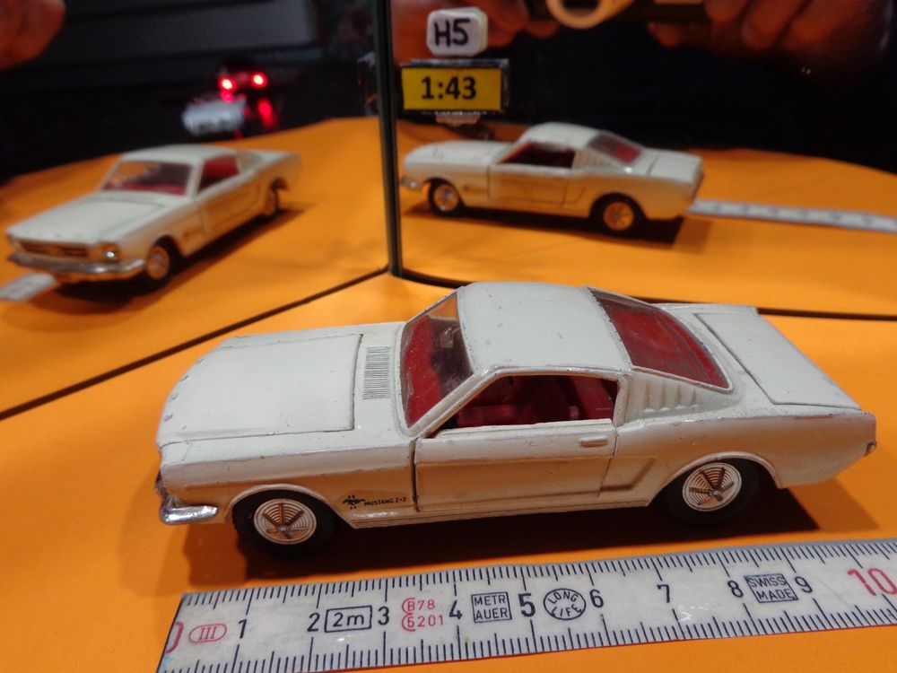 Ford Mustang 1:43 (ohne Box) Dinky No.161 GB (H5) (Gebraucht) in ...