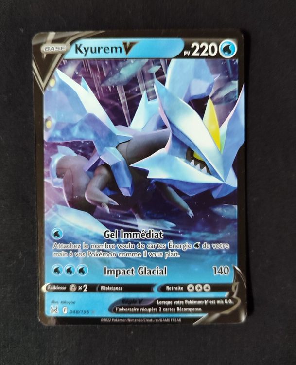 Carte Pokemon Kyurem V Origine Perdue Français FR LOR 048 (Neu und ...