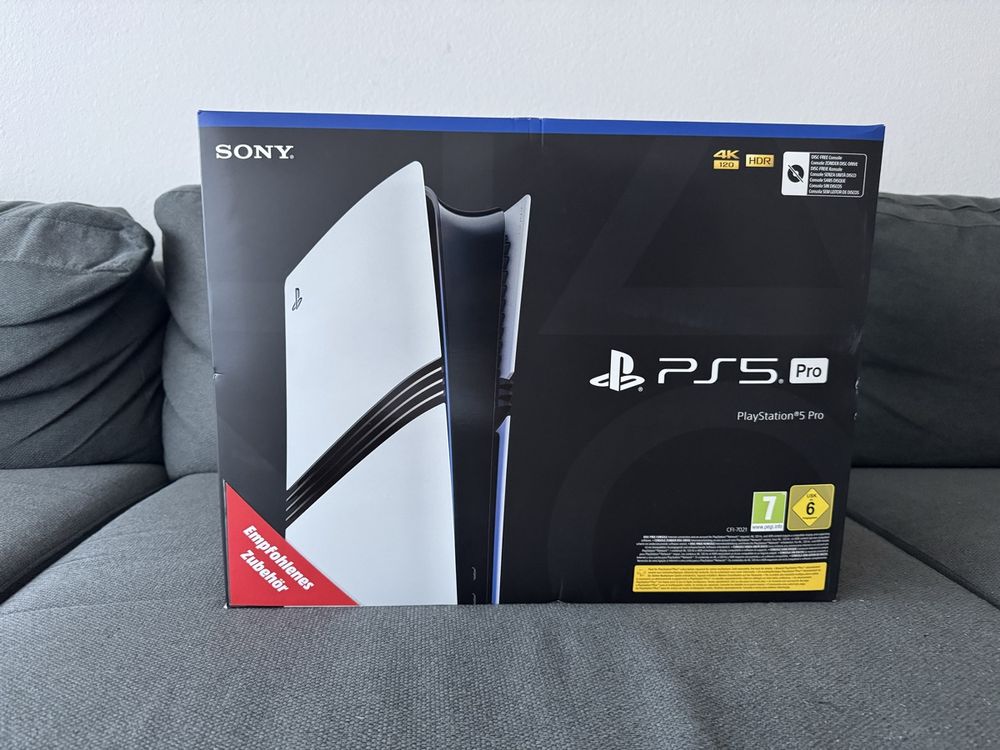 Sony PlayStation 5 Pro in OVP (Neu und originalverpackt) in Thun für CHF 729.9 – mit Lieferung ...