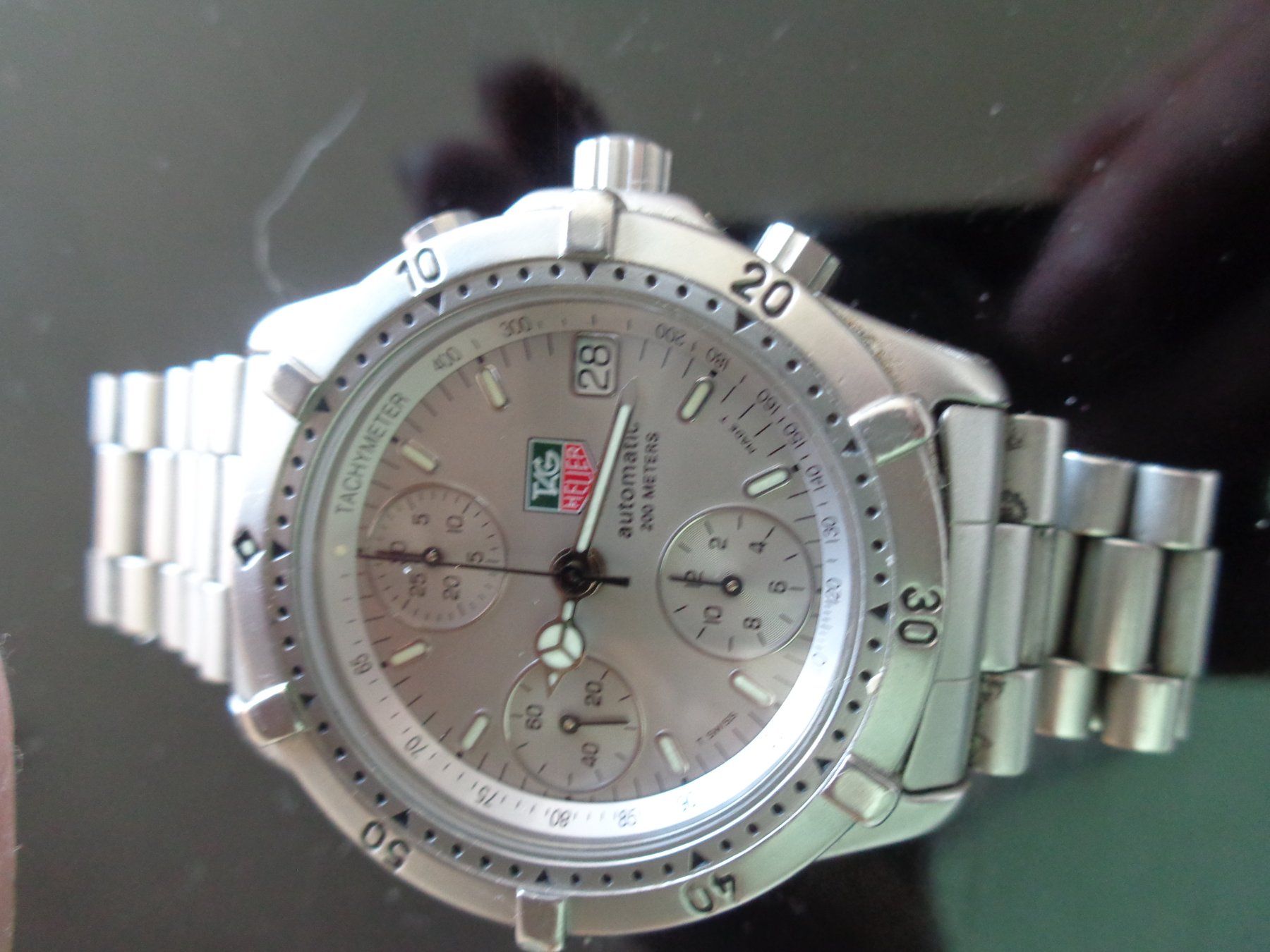 JOLIE MONTRE HOMME TAG HEUER AUTOMATIQUE CHRONOGRAPHE (D'occasion) à ...