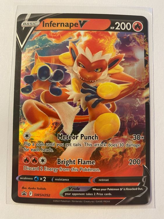 Pokemon Infernape V SWSH 252 EN | Kaufen auf Ricardo