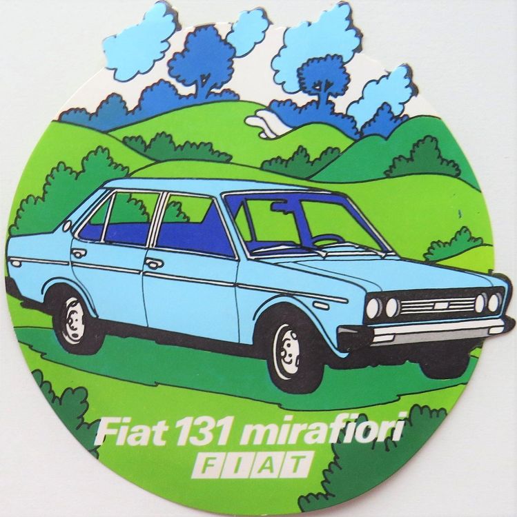 Sticker Fiat 131 Mirafiori | Kaufen auf Ricardo