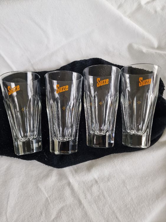 4x verre Suze vintage | Kaufen auf Ricardo
