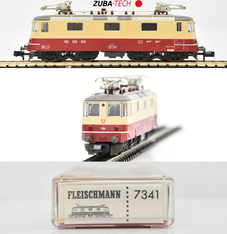 Fleischmann 7341 E-Lok Re 4/4 II TEE SBB Spur N GS Analog | Acheter sur ...