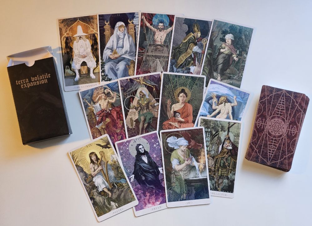 The Terra Volatile Tarot + Expansion Pack (Neu (gemäss Beschreibung ...
