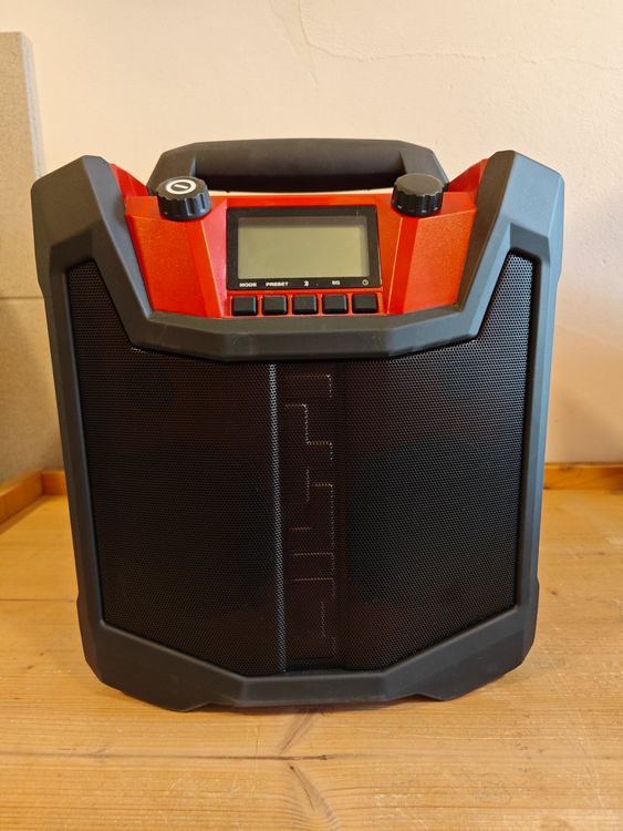 Neuer, ungebrauchter Hilti Akku-Baustellenradio R6-22 DAB | Kaufen auf ...