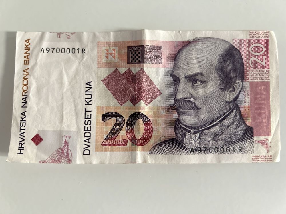 Kroatien 20 Kuna Note - Banknote 2001 (Gebraucht) in für CHF 5 – mit Lieferung auf Ricardo kaufen