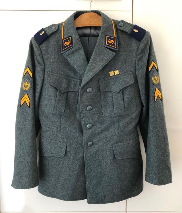 Komplet Uniform Adj Uof der Fliegertruppen, Ord. 1949/72 (Gebraucht) in ...