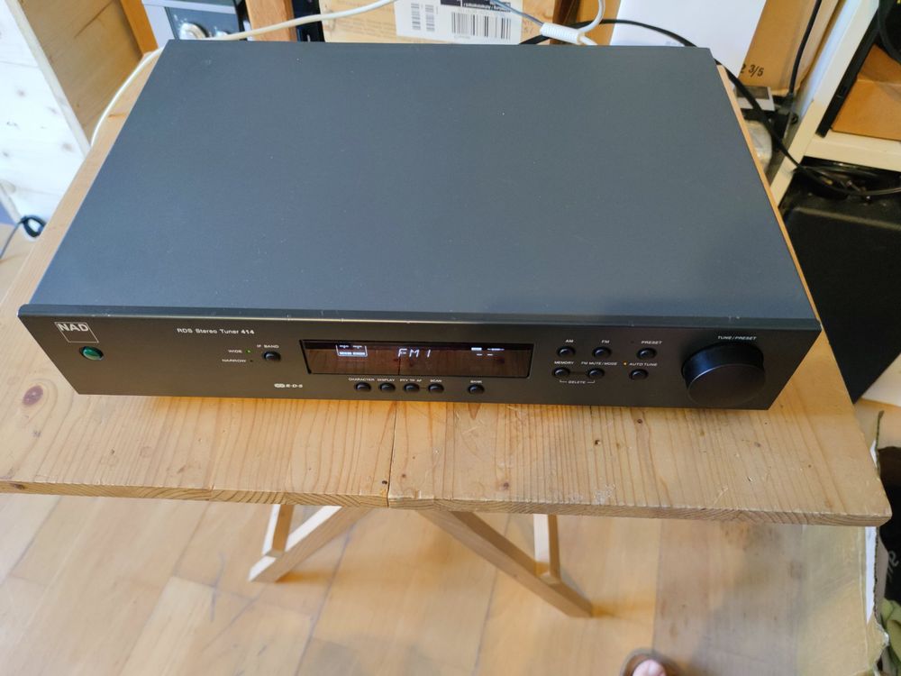 NAD 414 RDS Stereo AM/FM Tuner (Gebraucht) in Sargans für CHF 1 – mit ...