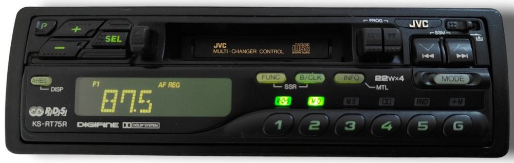 Autoradio 1DIN - JVC KS-RT75R - Old school - 1994 (Gebraucht) in ...