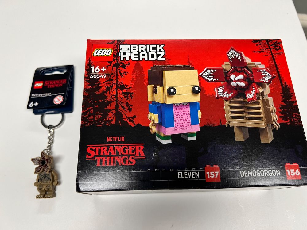 LEGO 40549 - Stranger Things + Free Keychain Demogorgon (Neu und ...
